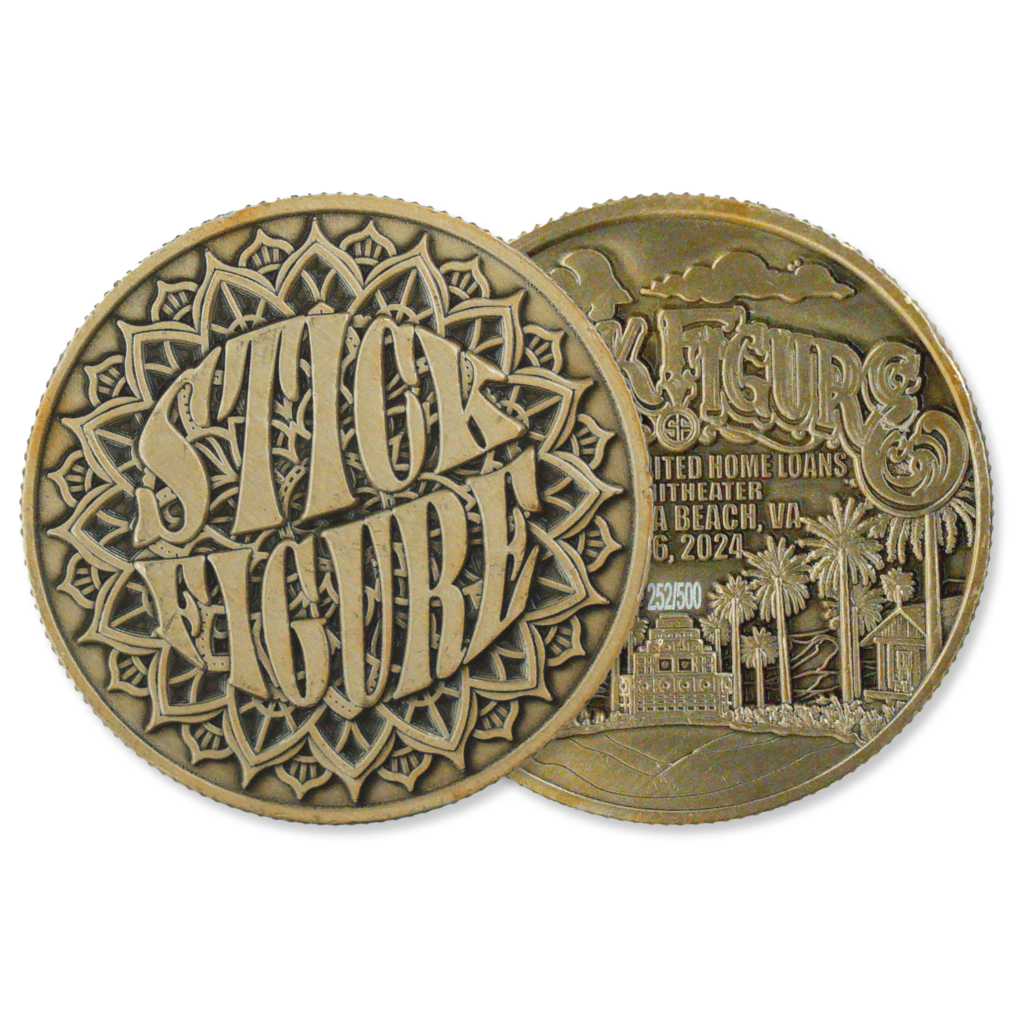 Stick Figure Collectible Challenge Coins