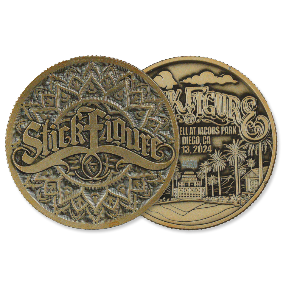 Stick Figure Collectible Challenge Coins