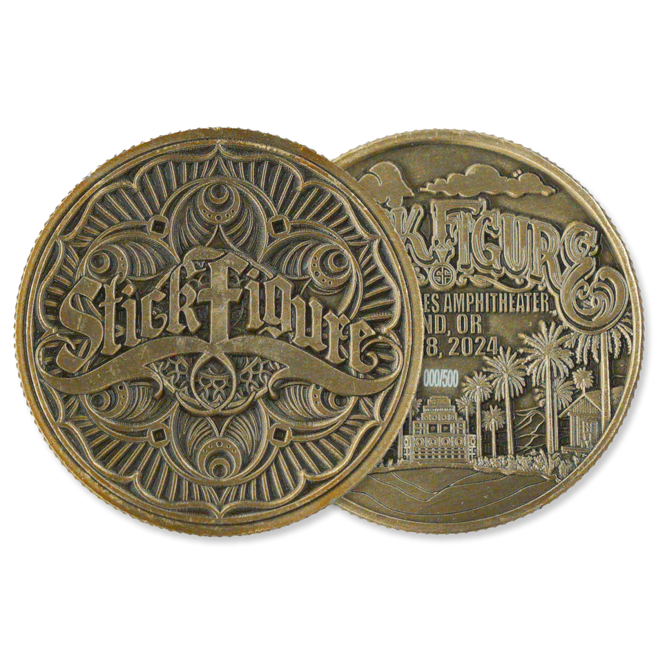 Stick Figure Collectible Challenge Coins