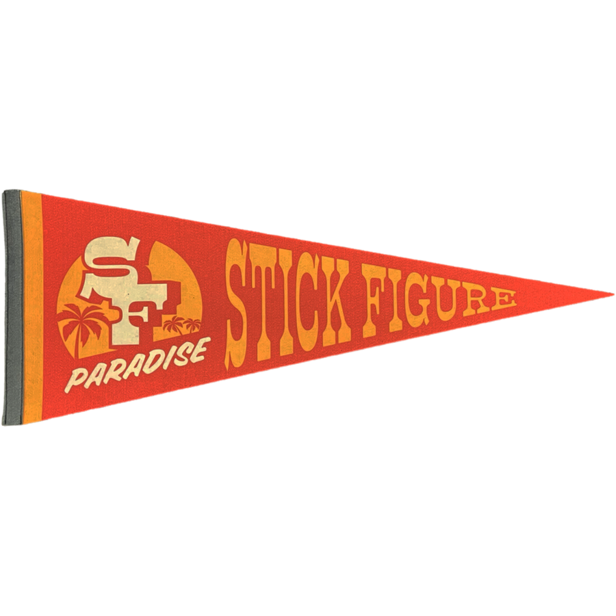 Stick Figure Pennant – StickFigureStore