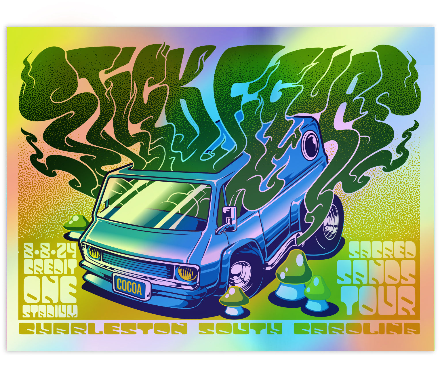 Charleston, SC 8.8.24 (2 Options Available) - Poster – StickFigureStore
