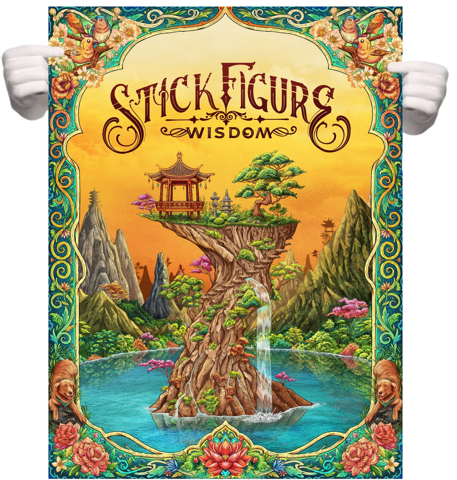 Wisdom - Poster – StickFigureStore