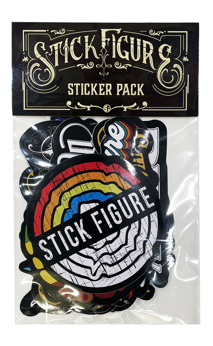 Stick Figure Large Sticker Pack – StickFigureStore