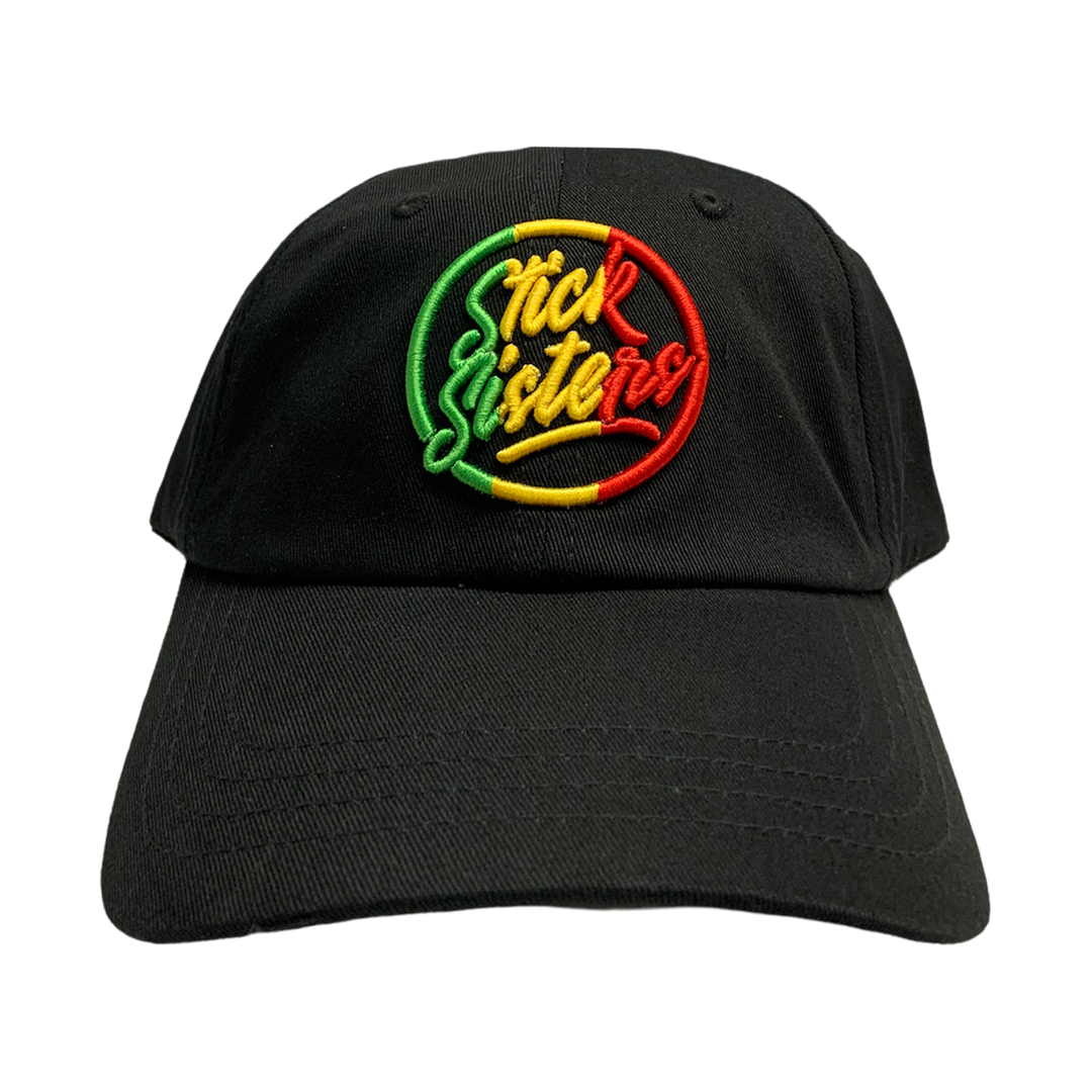 Stick Sisters (Rasta) Baseball Hat – StickFigureStore